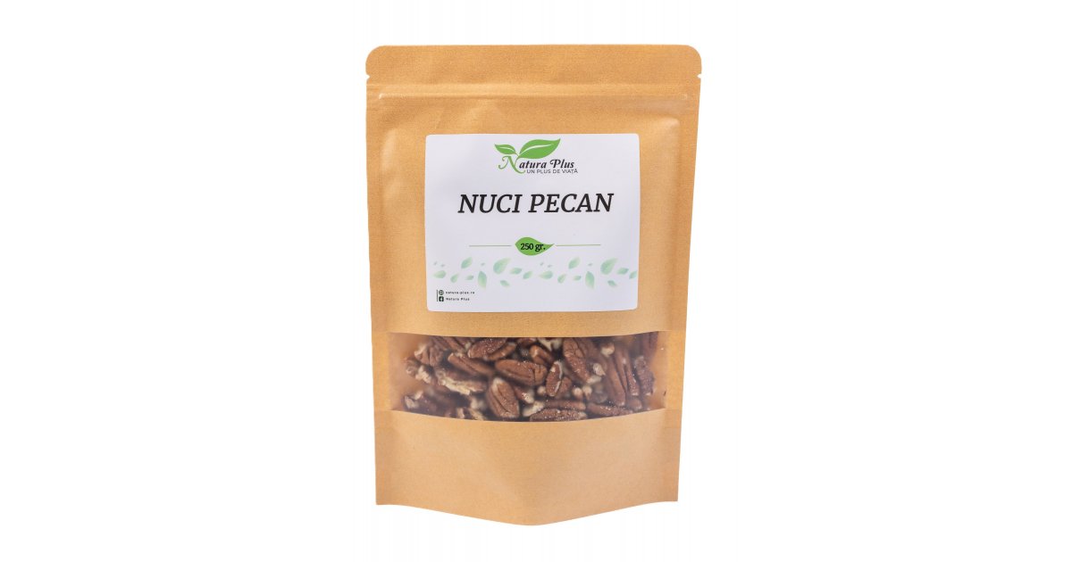 Nuci Pecan 250g Natura Plus - Natura-Plus.ro